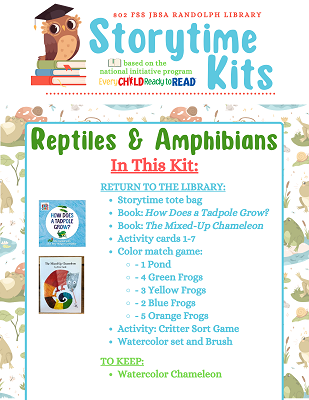 Storytime: Reptiles and Amphibians | Joint Base San Antonio Libraries