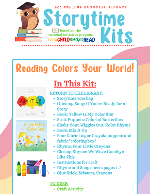 Storytime: Reading Colors Your World | Joint Base San Antonio Libraries