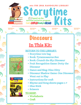 Storytime: Dinosaurs | Joint Base San Antonio Libraries