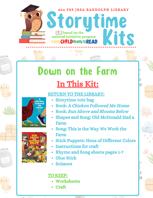 Storytime: Down on the Farm | Joint Base San Antonio Libraries