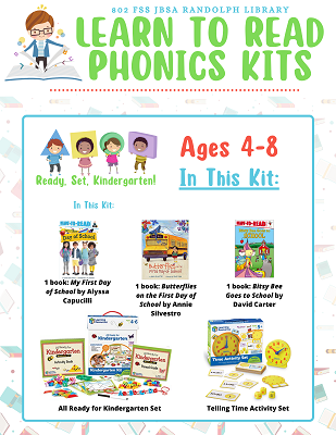 Phonics Kit: Ready, Set, Kindergarten! | Joint Base San Antonio Libraries