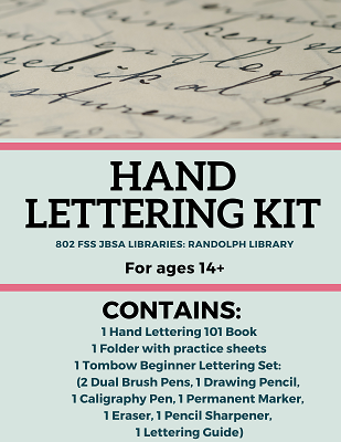 Hands-On Hobby: Hand Lettering Kit | Joint Base San Antonio Libraries