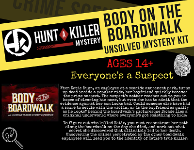 Unsolved Mystery Kit: Body on the Boardwalk | Joint Base San Antonio ...