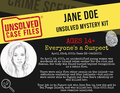 Unsolved Mystery Kit: Jane Doe | Joint Base San Antonio Libraries