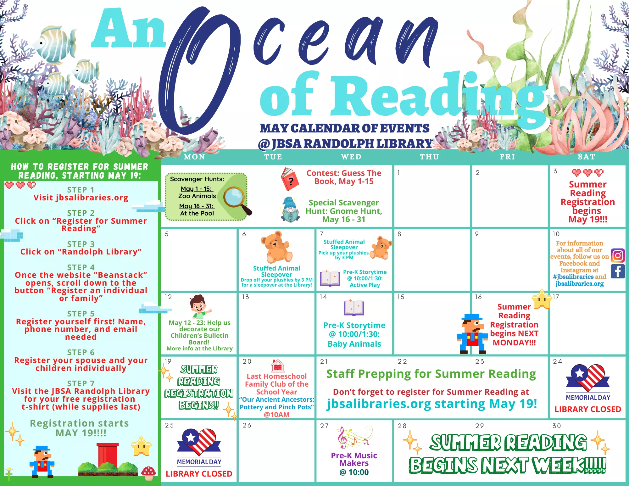 JBSA Randolph Library Events Calendar | Joint Base San Antonio Libraries